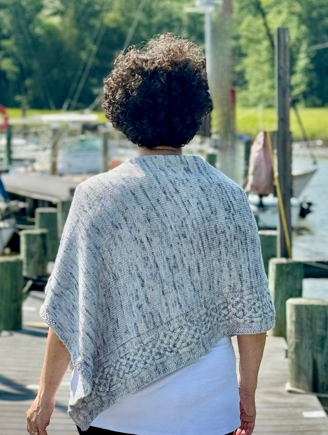 Eternity's Braids Poncho Pattern – Robin's Promise Yarn Co.